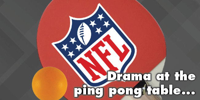 When Ping-Pong Becomes Serious Business in the NFL – BLOG