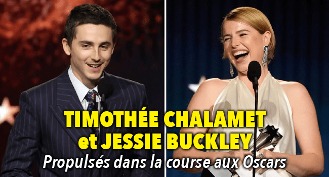 Timothée Chalamet en route vers les Oscars après son sacre aux Critics ...